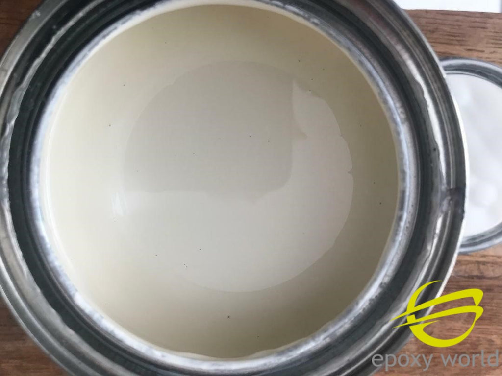 Professional Off White GELCOAT by EPOXY WORLD, no wax, 16-128 oz w/ ME ...